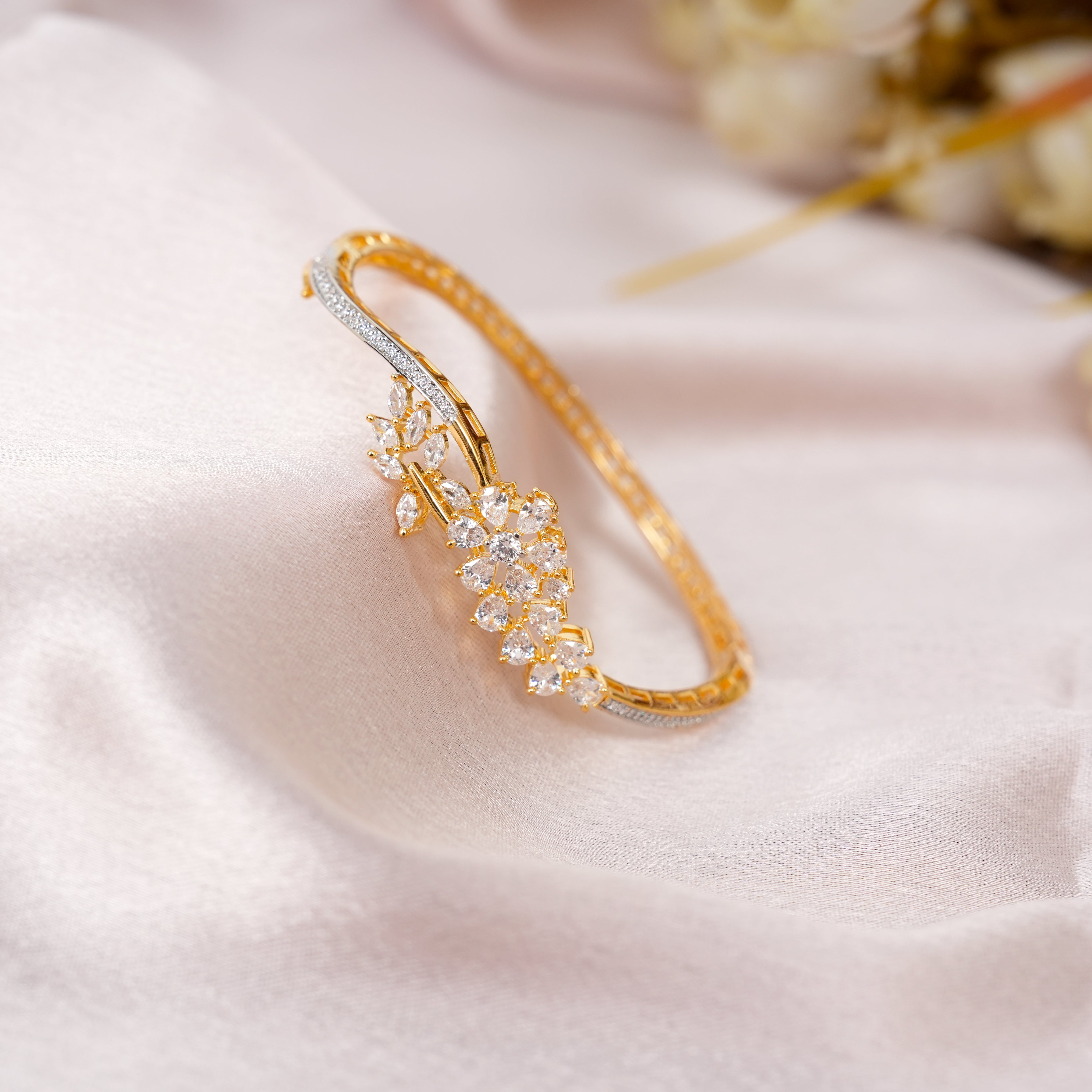 Ruby Halo Diamond Stud Earrings | Tvesha – TVESHA - For the women you ...